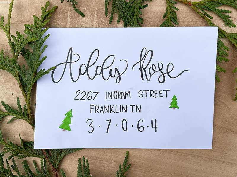 Hand Lettering, Modern Calligraphy Services Nashville TN